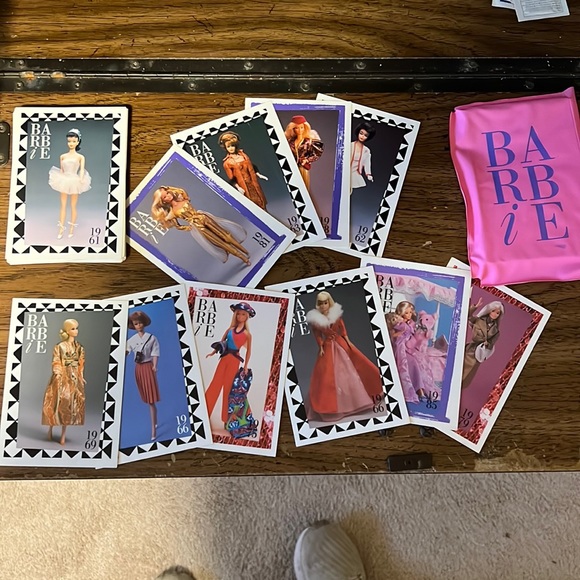 Barbie | Toys | 38 Piece Barbie Cards | Poshmark